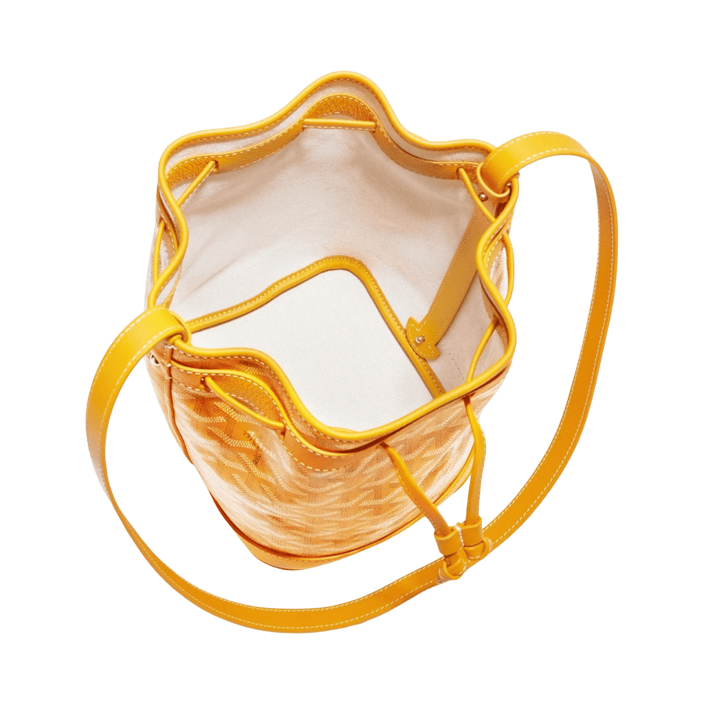 Goyard Petit Flot Bucket Bag Yellow – Trickey.store