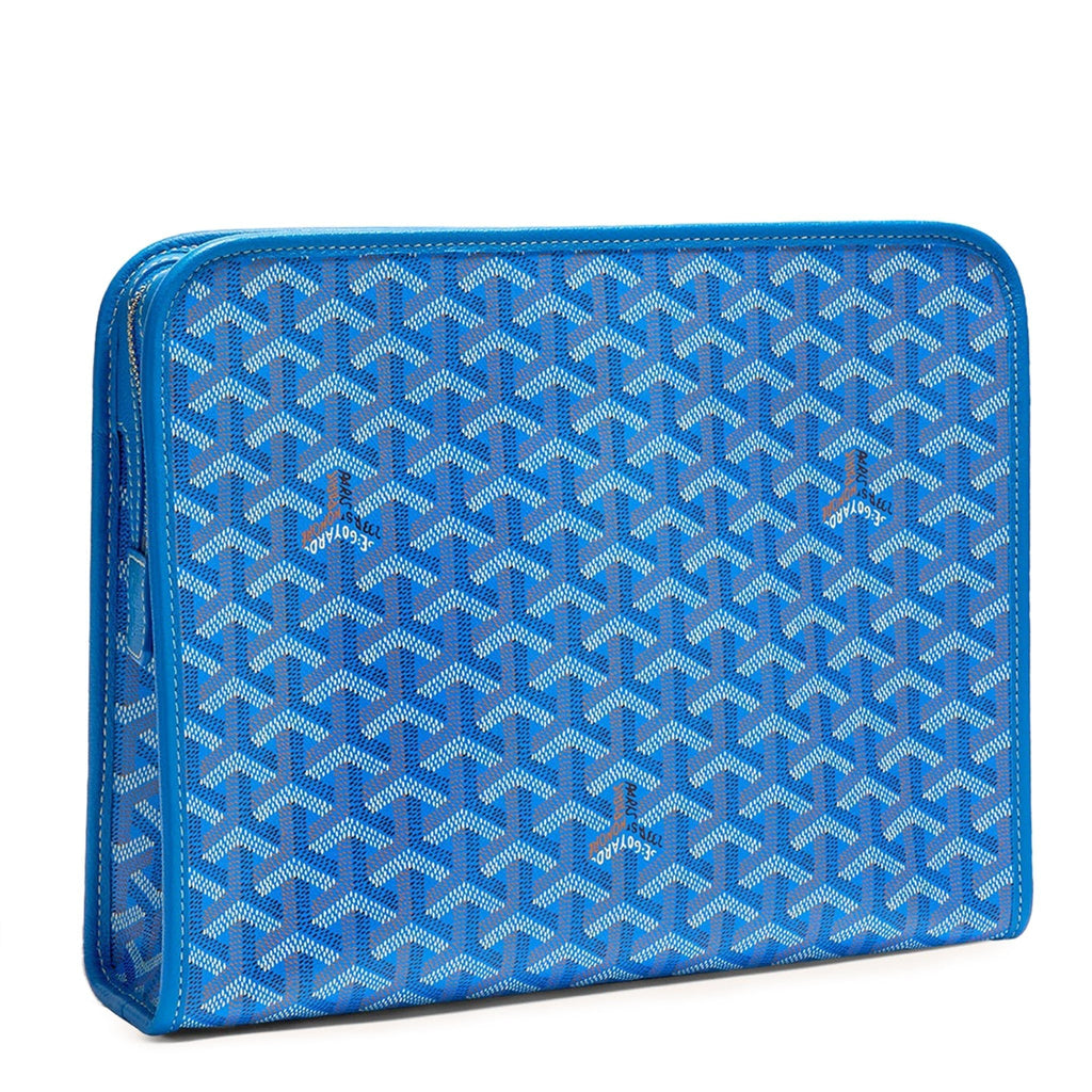 Goyard Jouvence GM Sky Blue Toiletry Bag – Trickey.store