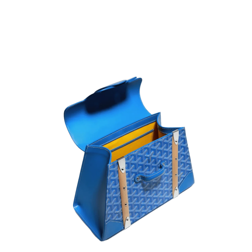 Goyard Saigon PM Bag Blue – Trickey.store