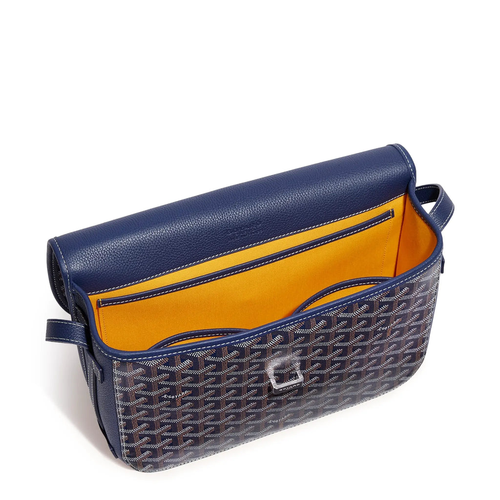 Goyard Goyardine Belvedere II Navy Blue MM Messenger Bag – Trickey.store